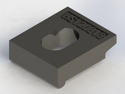 Products / CRANE RAILS CLIPS / Through-bolted rail clips-crane rail ...