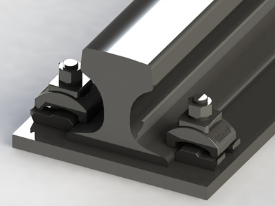 CWS2020 weldable clips-rail clips,rail pads,adjustable rail clips for ...